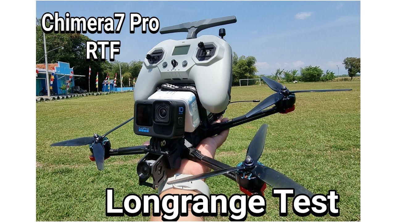 Longrange Test Drone iFlight Chimera 7 Pro & Comando8 915mHz - YouTube