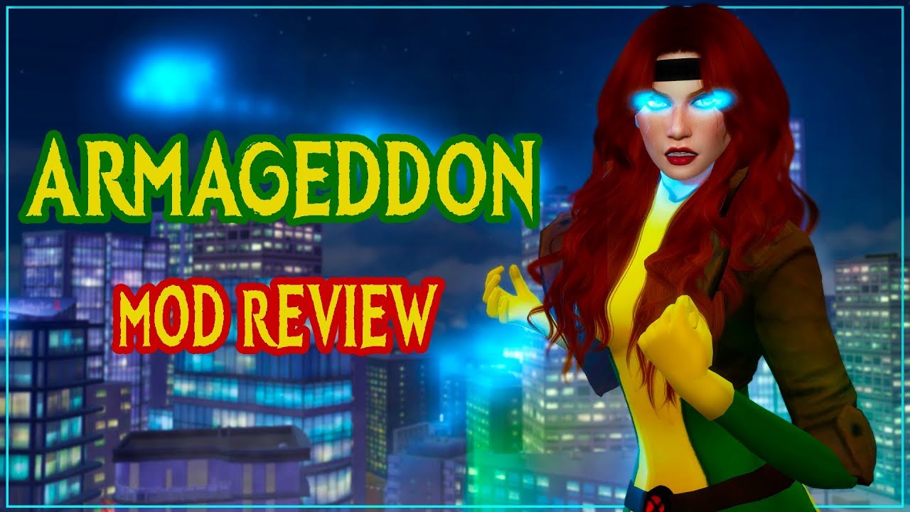 ⚡¡¡LOS SUPERHÉROES LLEGAN A LOS SIMS 4!!🔥| ARMAGEDDON MOD REVIEW☄ - YouTube