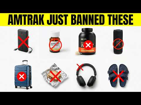 14 New BANNED Items You Can't Bring on Amtrak Trains (2026)