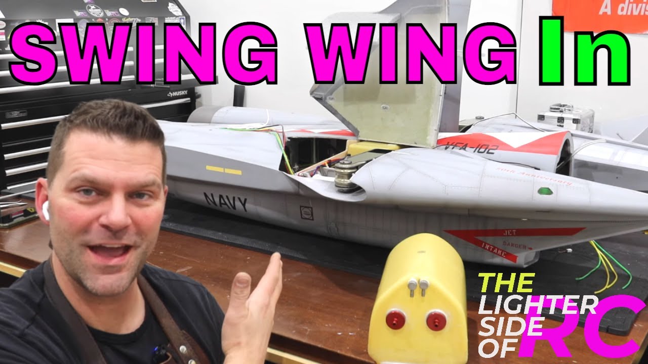 Getting the SWING WING BACK on TOP GUN + Tanks and Gear F-14/F14 - YouTube