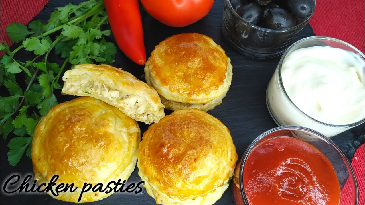Chicken pasties |How to make delicious Chicken Puffs |Chicken Patties ...