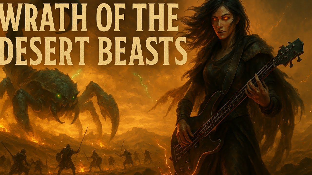 "Wrath of the Desert Beasts ⚔️ | Epic Cinematic Rock Fantasy | AI Short ...
