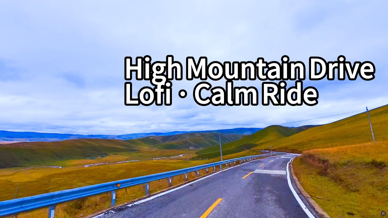 Car Travel Through China | Zongmai Township - Shangluokoma Town | Music ...