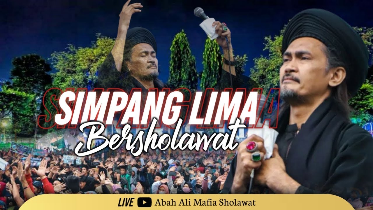 🔴[ LIVE ] SIMPANG LIMA SEMARANG BERSHOLAWAT BERSAMA - ABAH ALI MAFIA ...