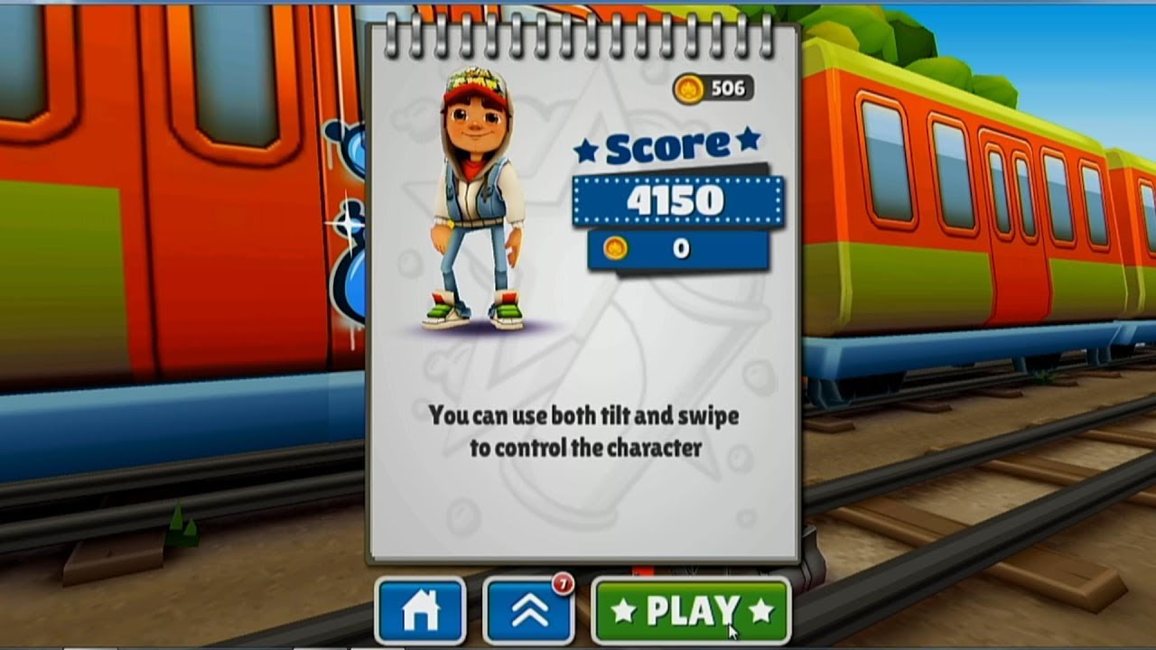Play Game Subway Surfers for PC with KEYBOARD No Cheats | GamePlay Fun ...