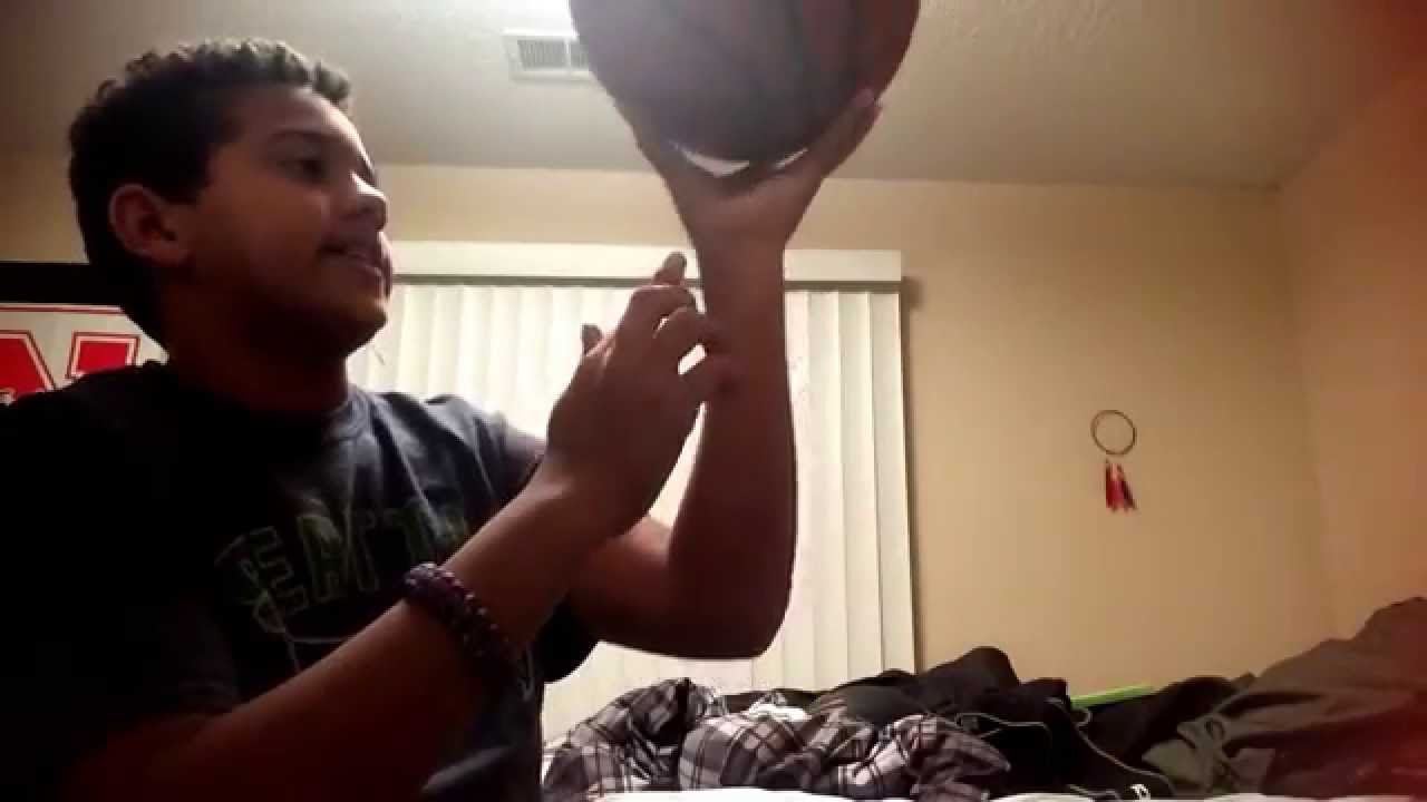 SPINNING THE BALL ON YOUR FINGER TRICKS - YouTube