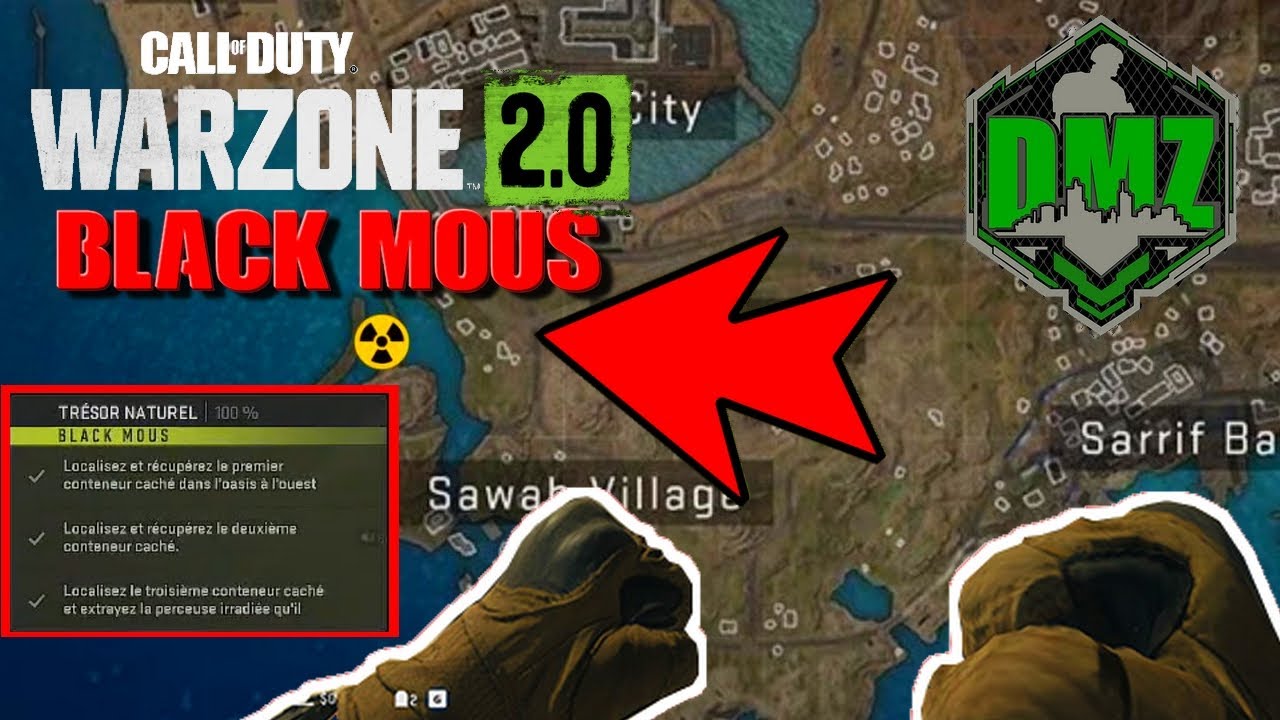 Mission Trésor Naturel : emplacements des conteneurs cachés Call of ...