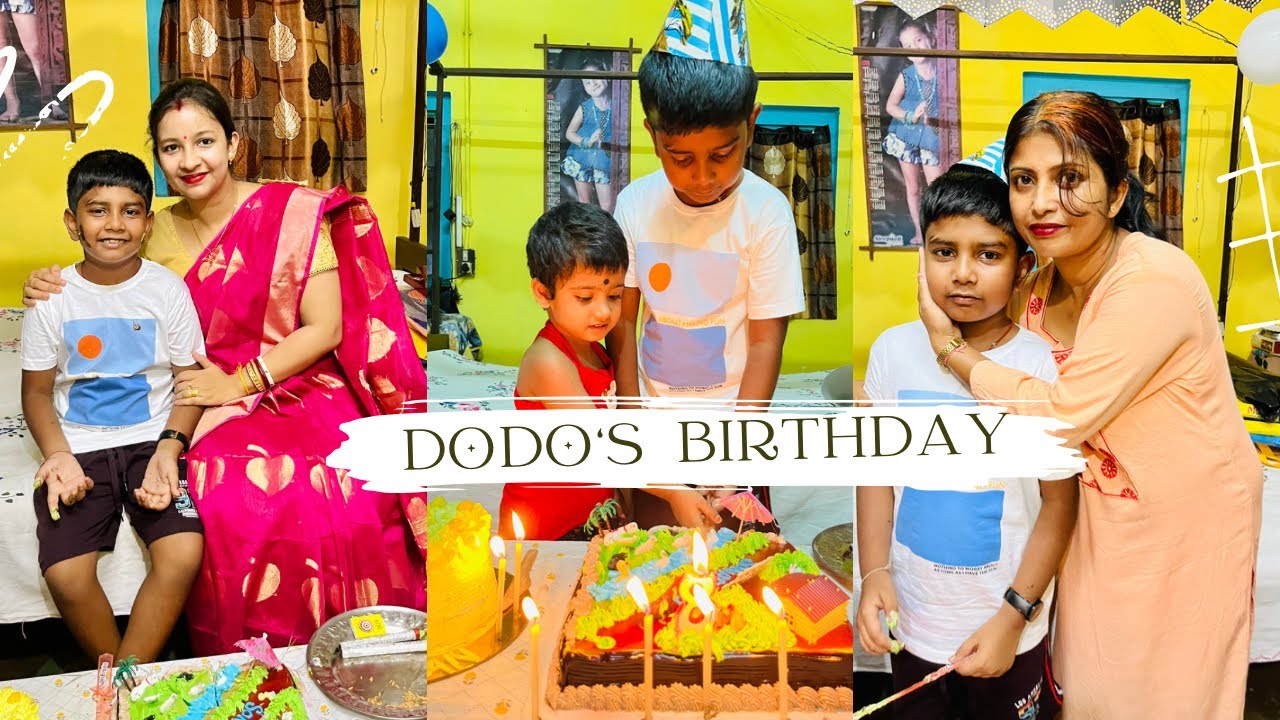 Who is Dodo?? 🤔 Dodo র Birthday Party তে কী কী হলো?🍨| Vlog#167 ...