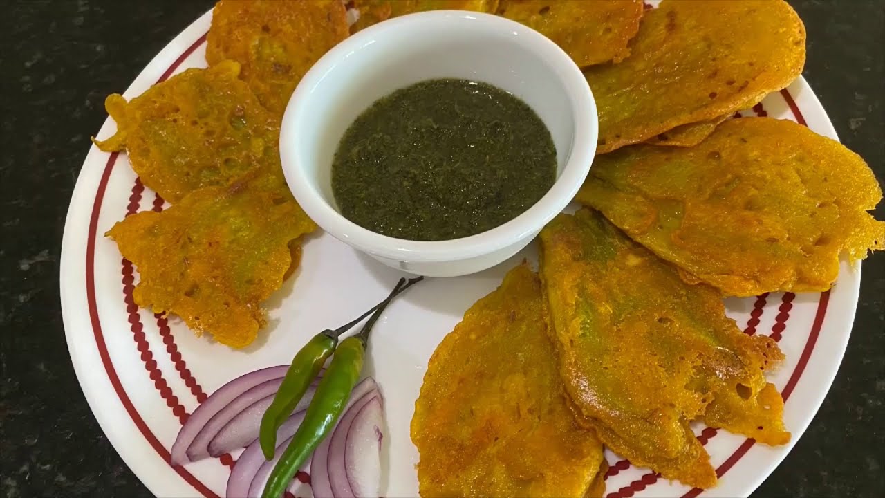Pumpkin Flower Pakoda (Fritters) | Cooking and Crafting with Lily - YouTube