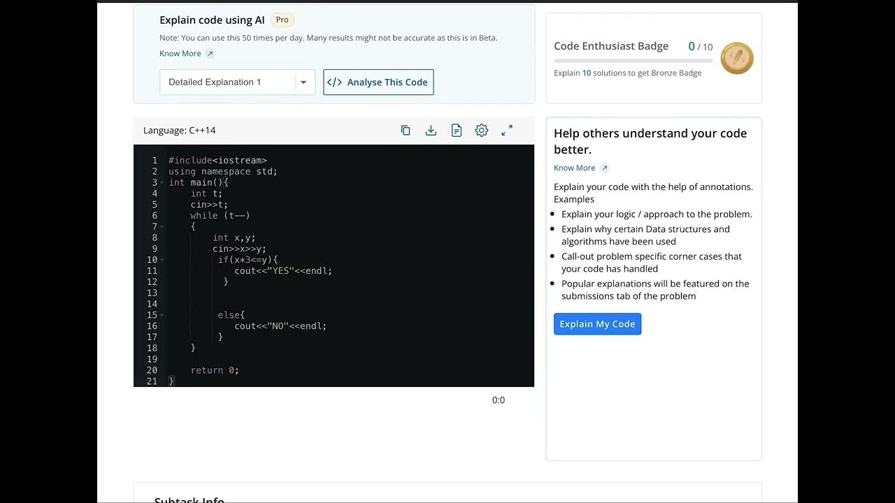 Multivitamin tablets || starters73#codechef #solution | | 11th January ...