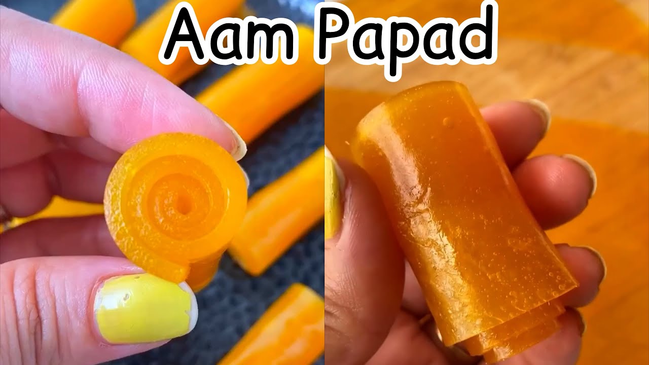 How to make Aam Papad at home | Aam Papad Recipe | Homemade Aam Papad ...