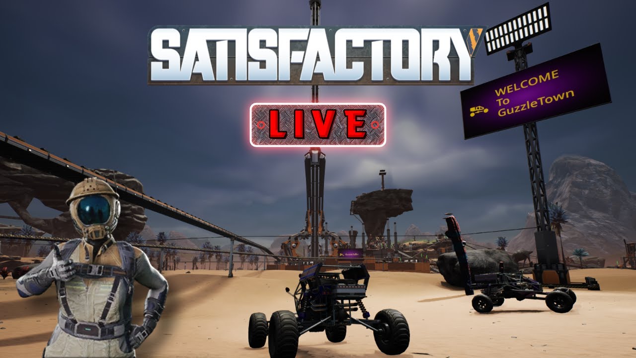 Satisfactory LIVE - YouTube