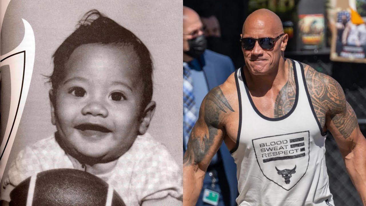 The Successful Life of Dwayne Johnson | Wrestler and Actor | Ages 1 to ...