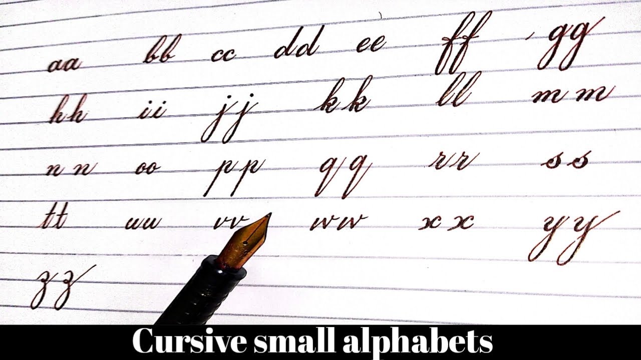 Calligraphy handwriting ️. How to improve handwriting. How to do ...