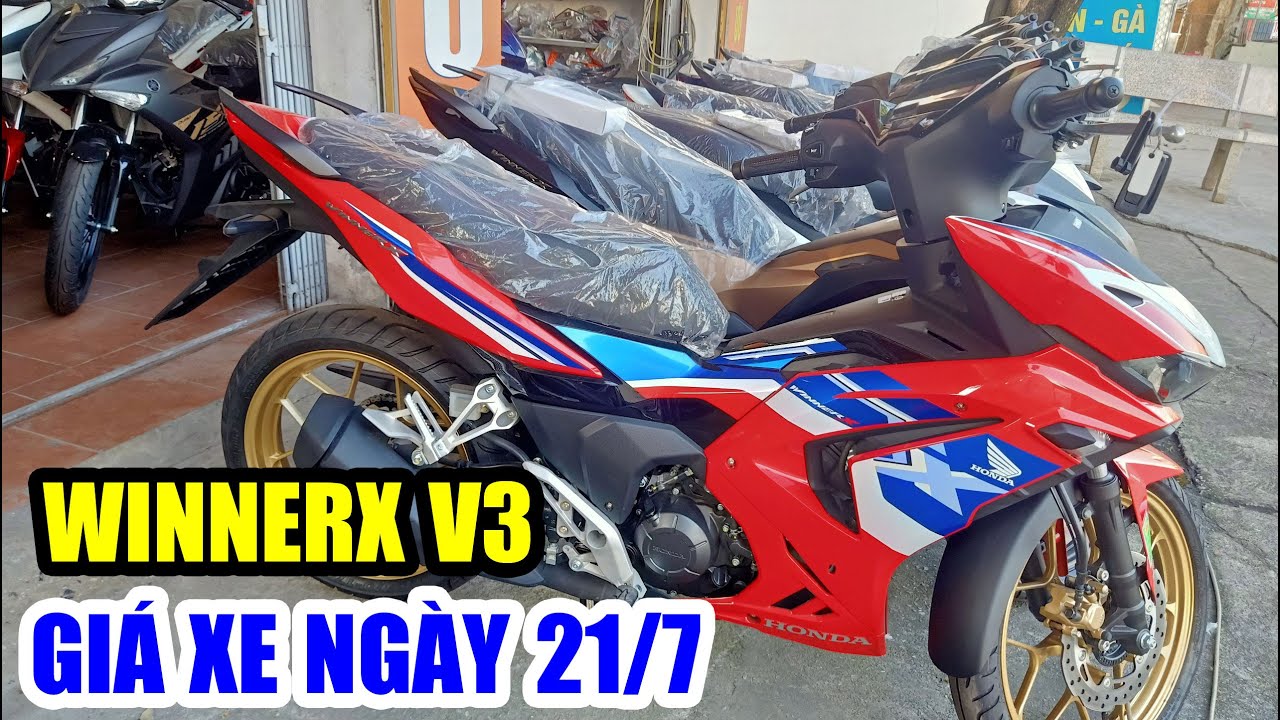 HONDA WINNER X V3 - GIÁ XE NGÀY 21/7/2023 - YouTube