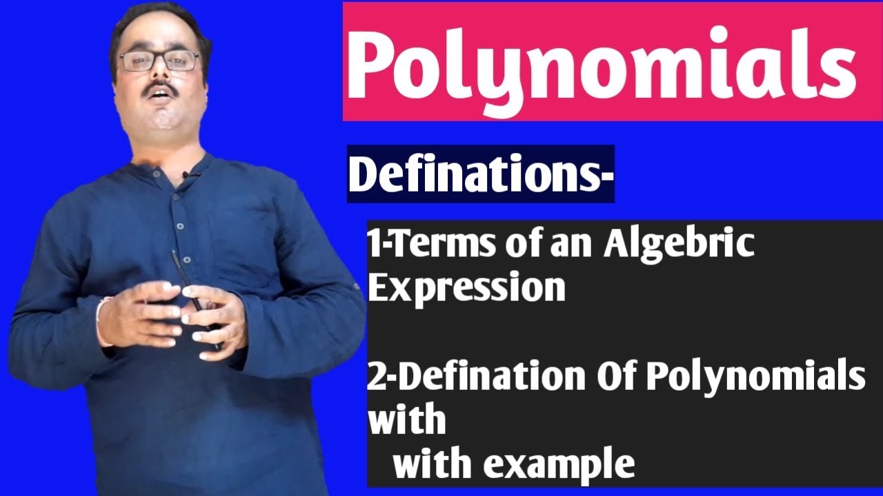 Terms of an Algebraic expression ||Polynomials ||Defination of ...