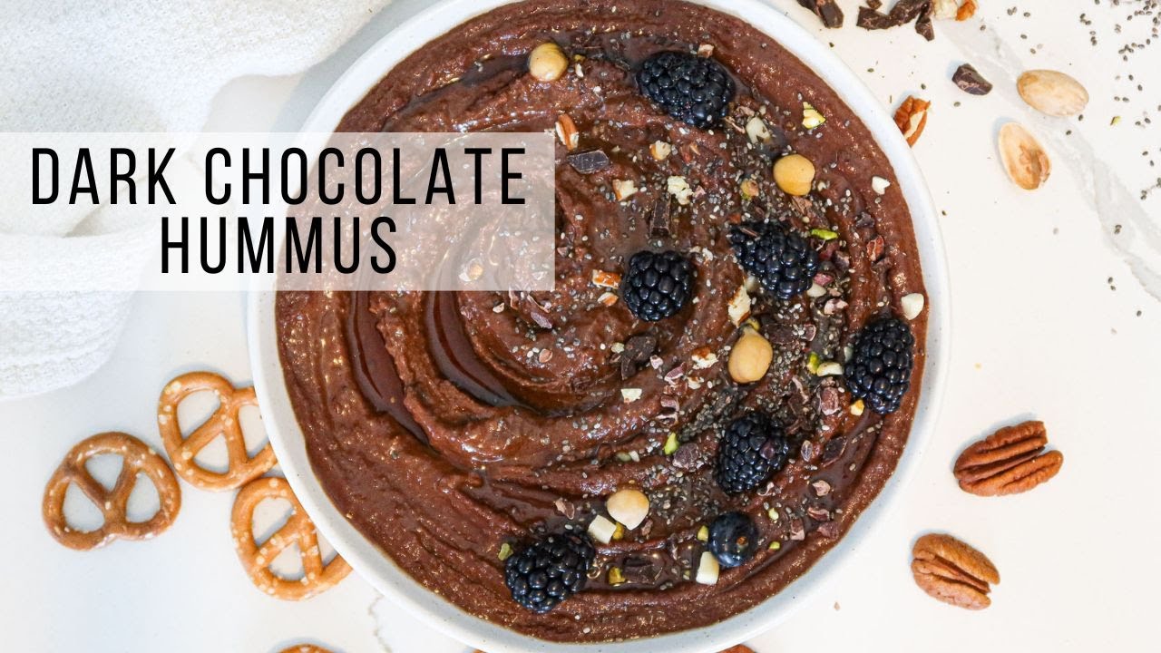 Chocolate Hummus - YouTube