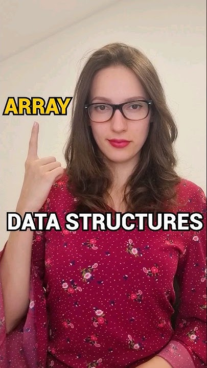 Array Data Structure In 60 Sec Shorts Youtube