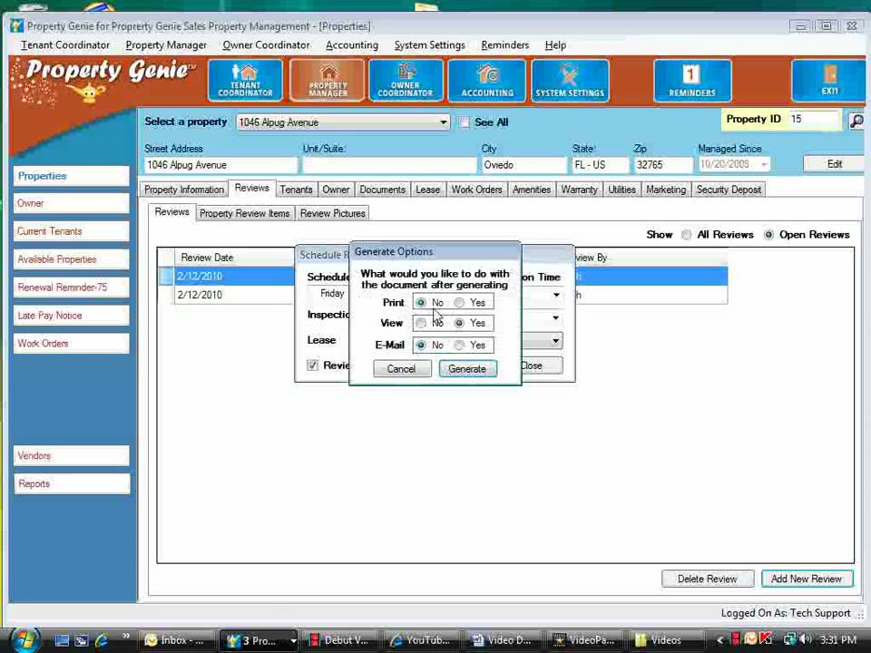 Property Management Software Property Reviews in Property Genie for ...