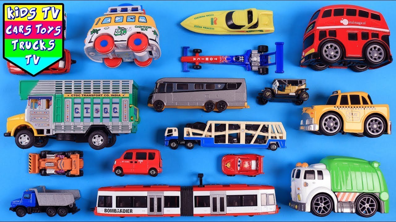 Learn Vehicles Names & Sounds for Kids + More Fun Learning Videos - YouTube