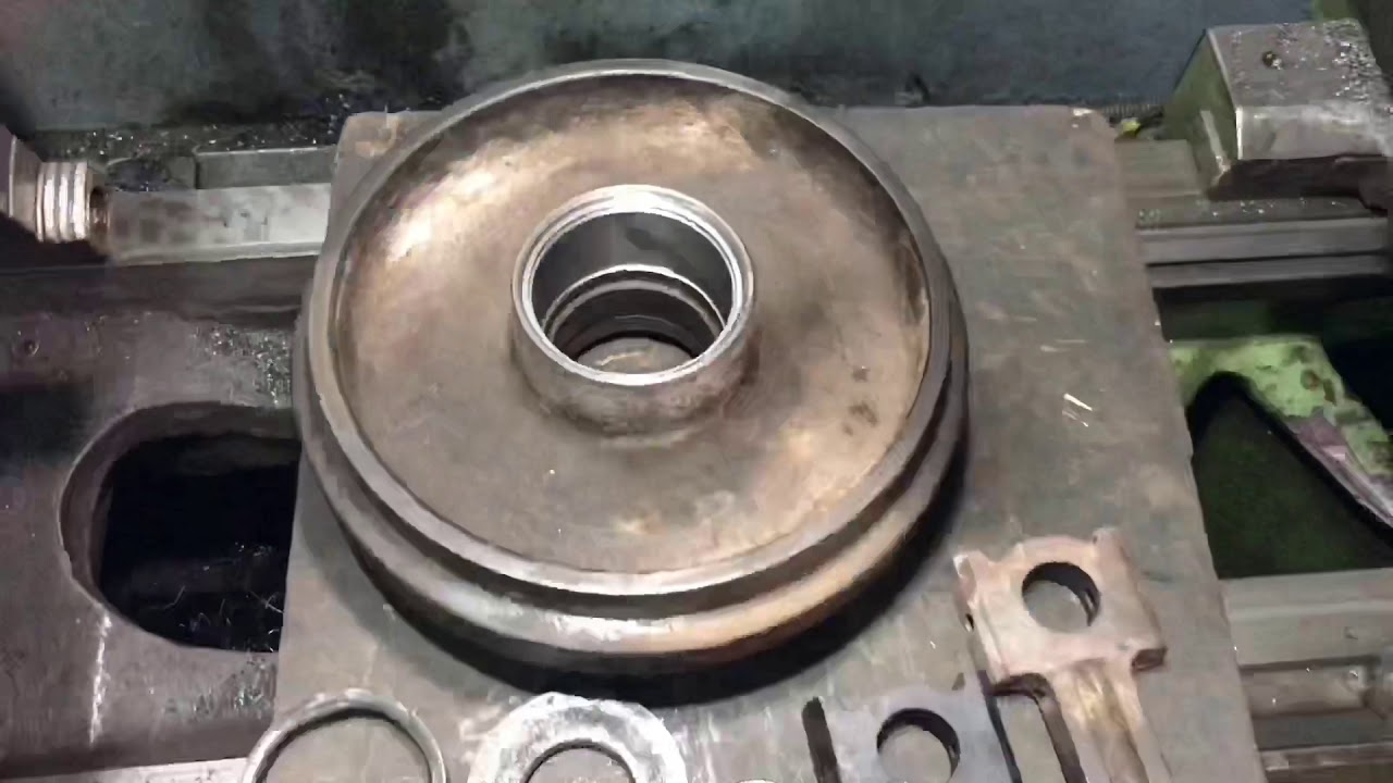 How to repair excavator wheel and shaft bearing - YouTube