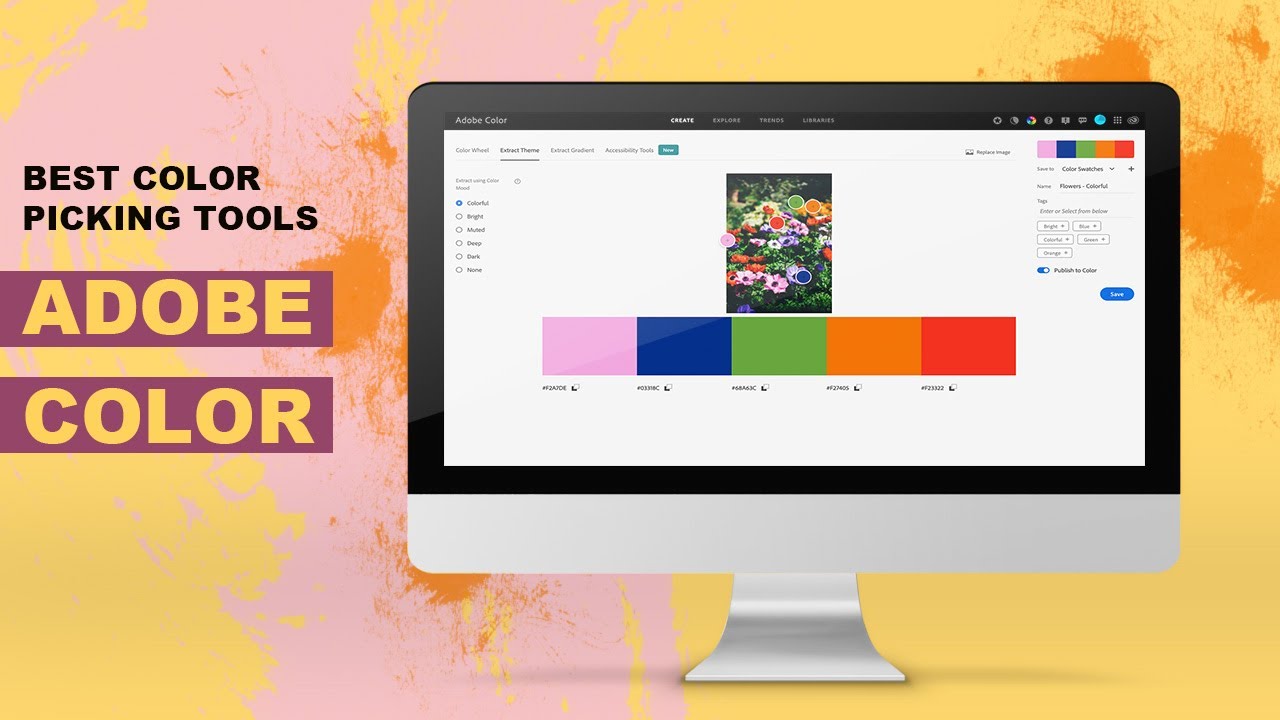 Best Color Picking Tools: Adobe Color - YouTube