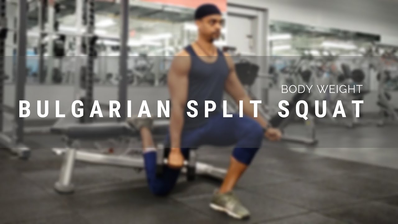 Dumbbell Bulgarian Split Squat | Exercise Tutorial - YouTube