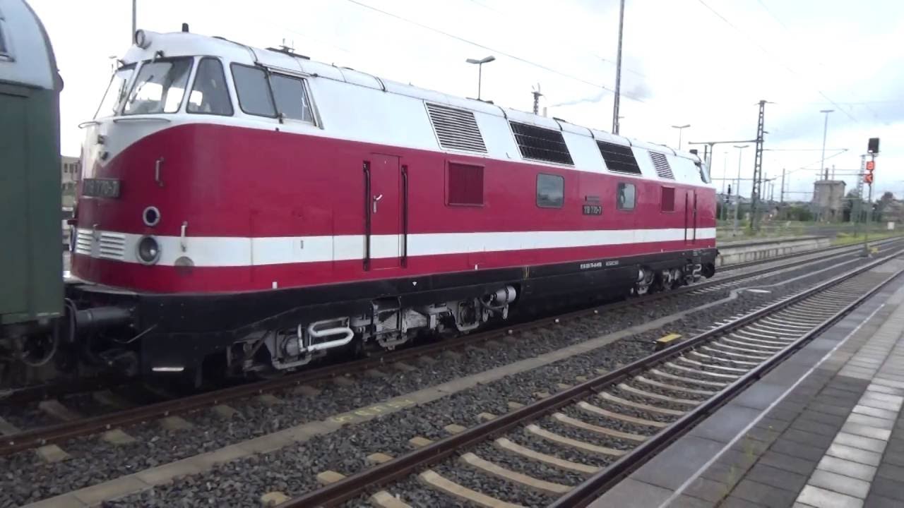 BR 118 770-7 (DR Deutsche Reichbahn) (mit Motostart) E774 Cranzahl nach ...