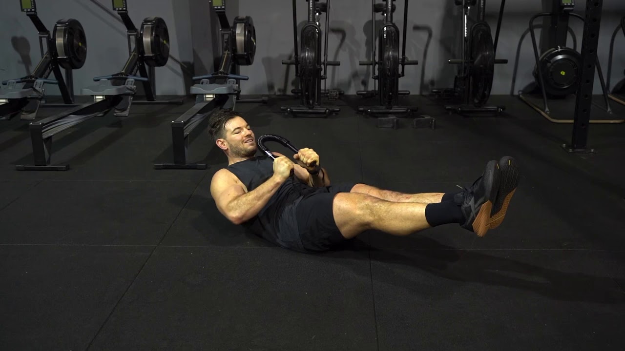 Hollow hold + Peck Stick Pallof - YouTube