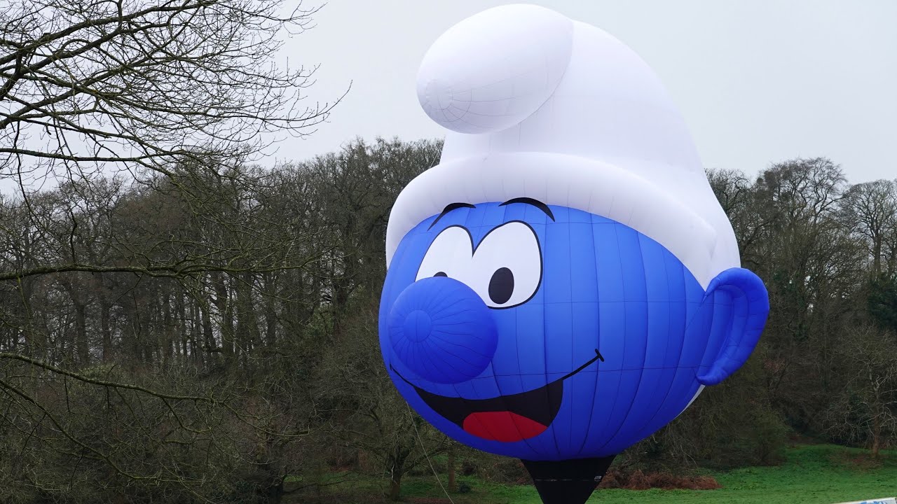 MJ Ballooning | 21/03/24 - Smurf Special Shape Inflation - YouTube