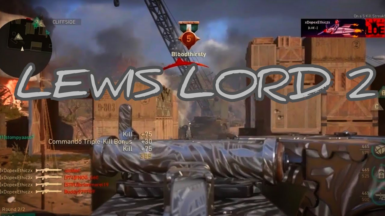 Lewis Lord 2 a CALL OF DUTY WW2 vid.. (COD WW2) - YouTube