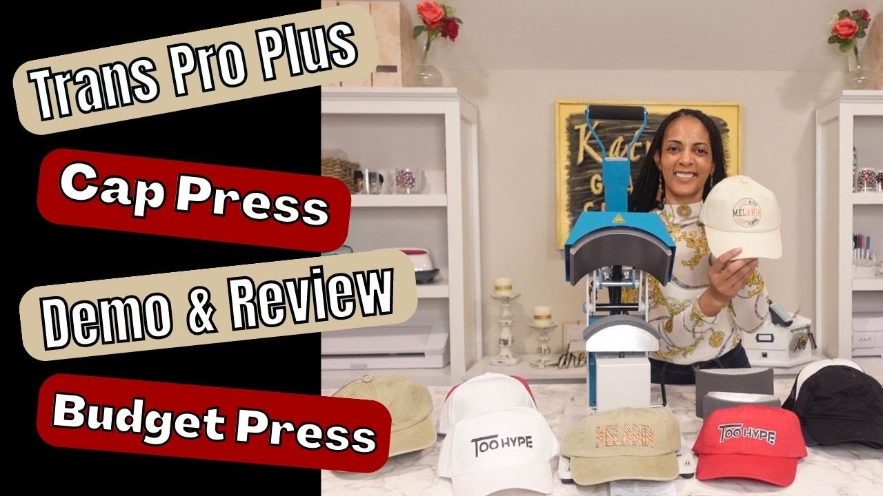 Trans Pro Plus Cap Press Demo & Review | Great Starter Budget Cap Press - YouTube