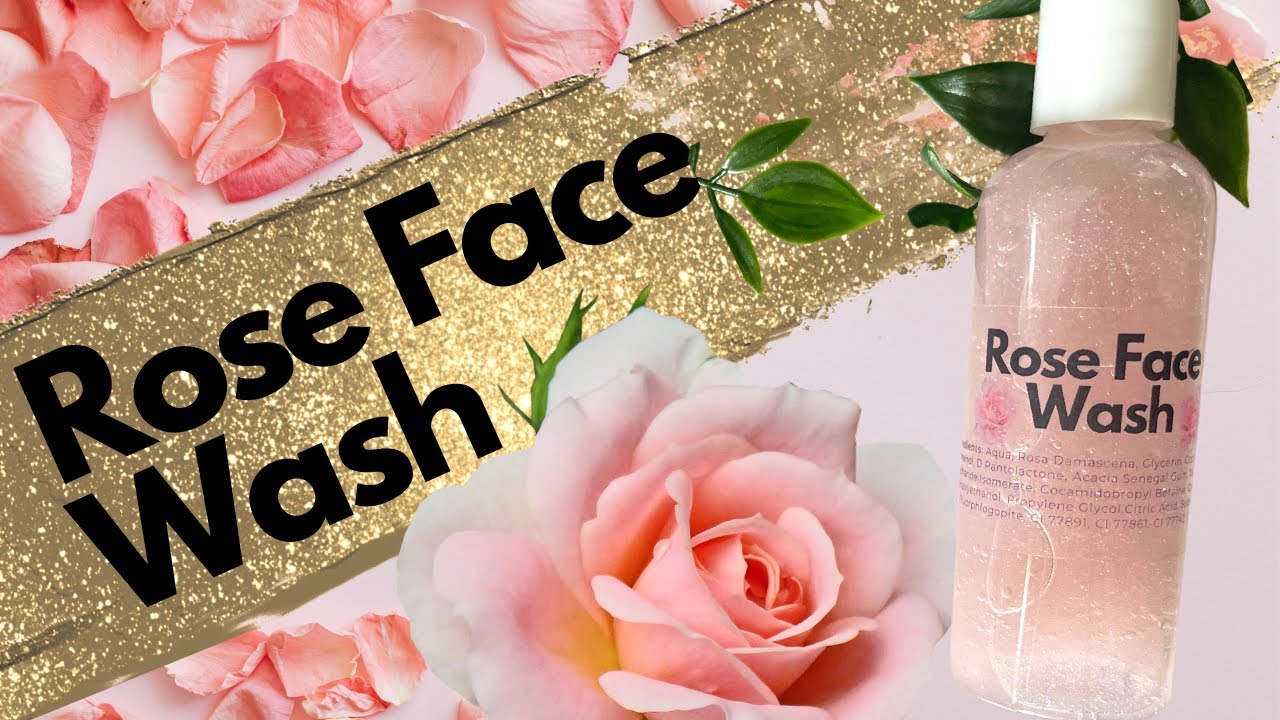 How to make a Rose Face Wash - YouTube