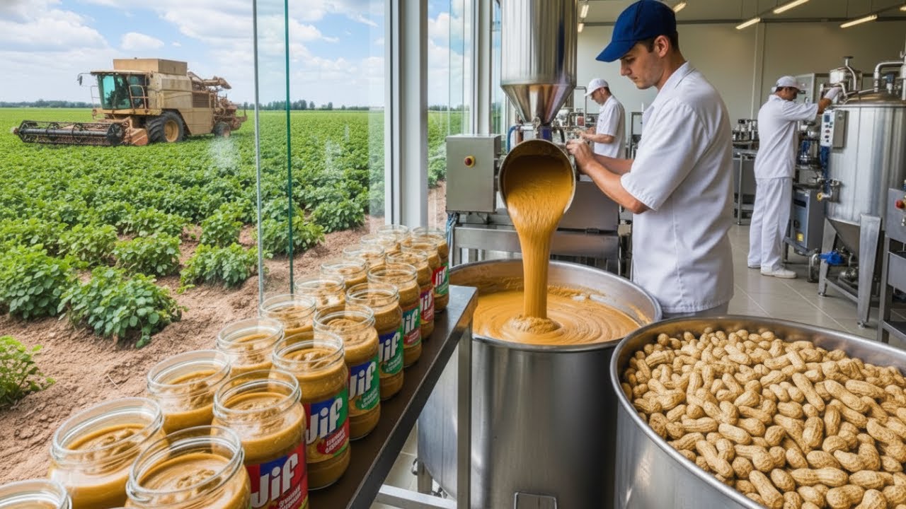 How It’s Made: Peanut Butter — Inside the Mega Factory Behind Your ...