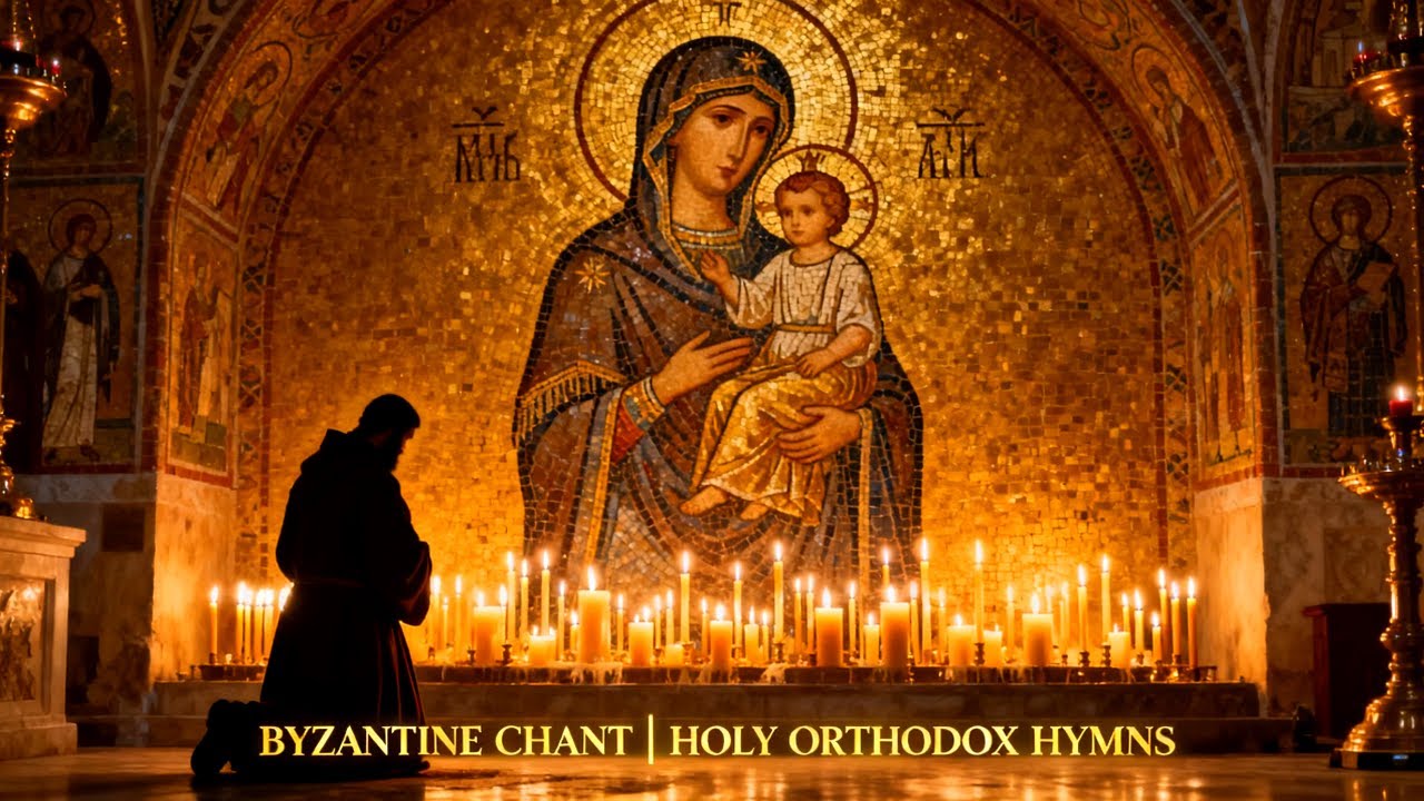 Divine Orthodox Chant For Peaceful Sleep | Sacred Byzantine Hymns For ...
