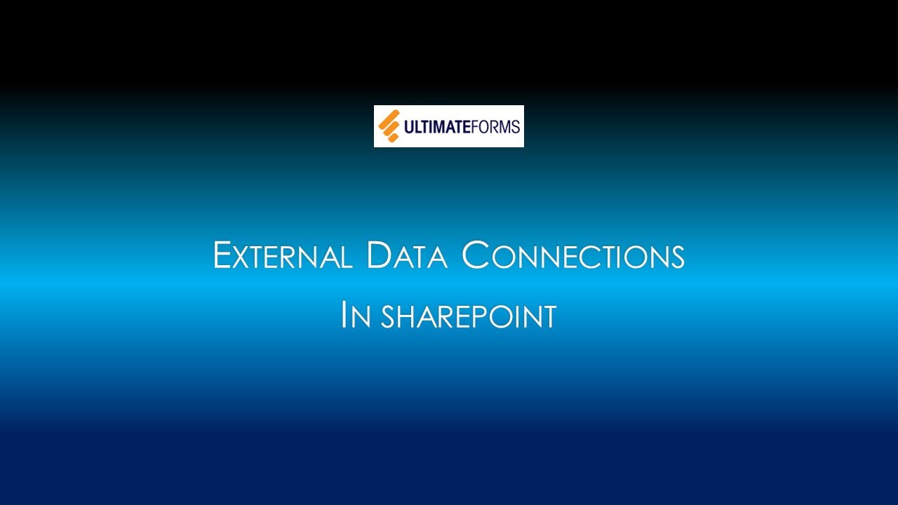 Webinar External Data Connections In SharePoint YouTube Webinar External Data Connections In SharePoint YouTube