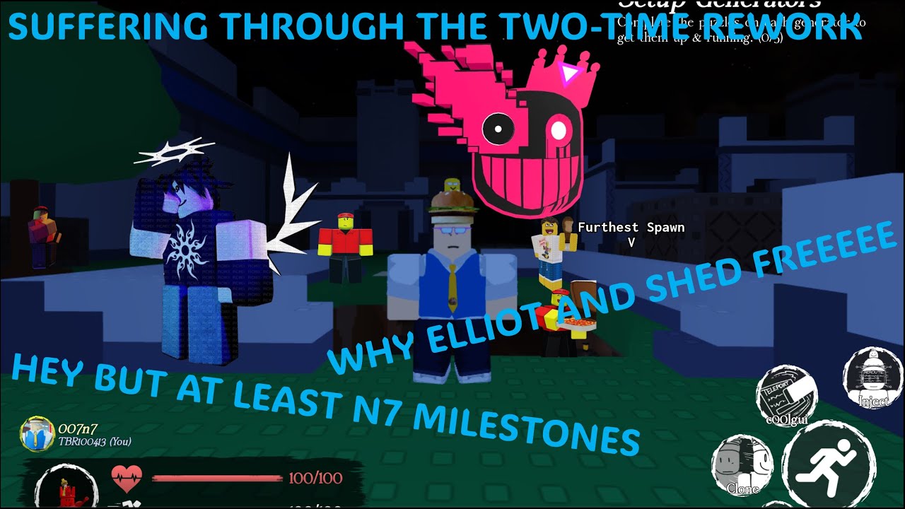 Level 60 007n7 suffers through two times rework - YouTube