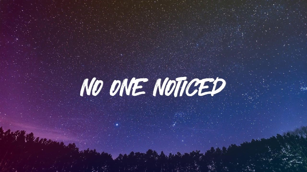 The Marías - No One Noticed (Lyrics) - YouTube