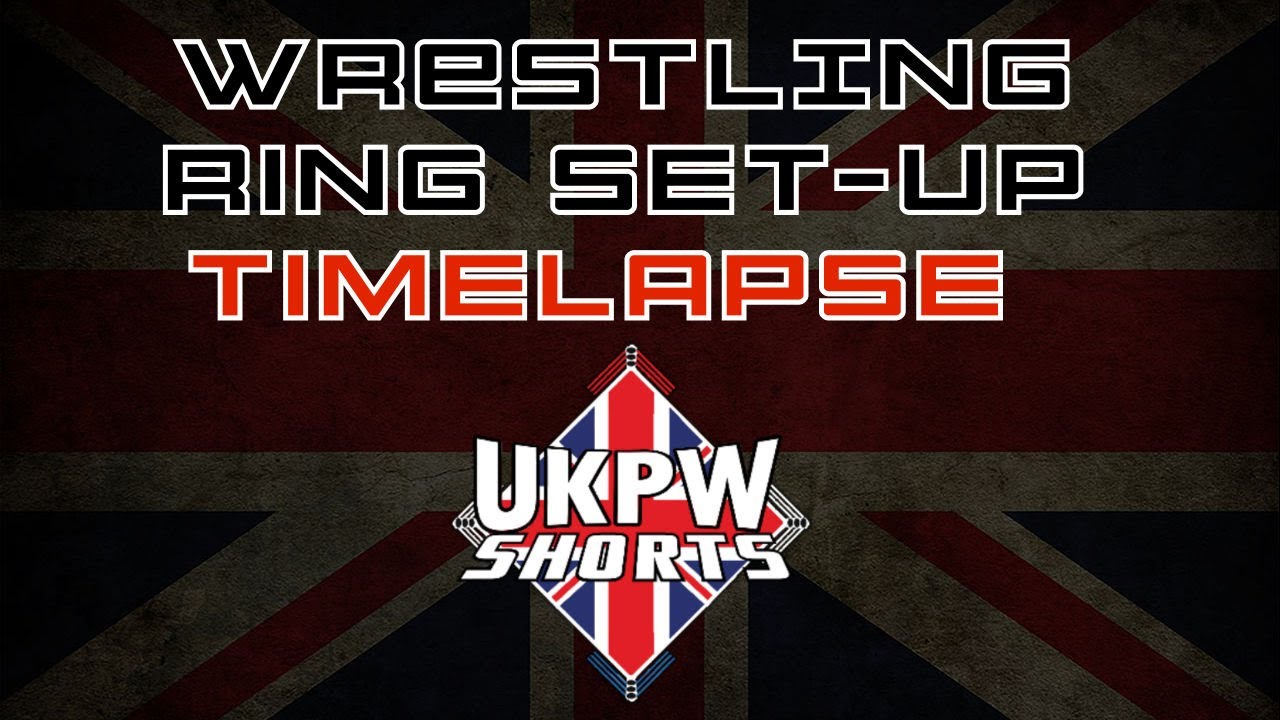 Wrestling Ring Set-Up Time-lapse - YouTube