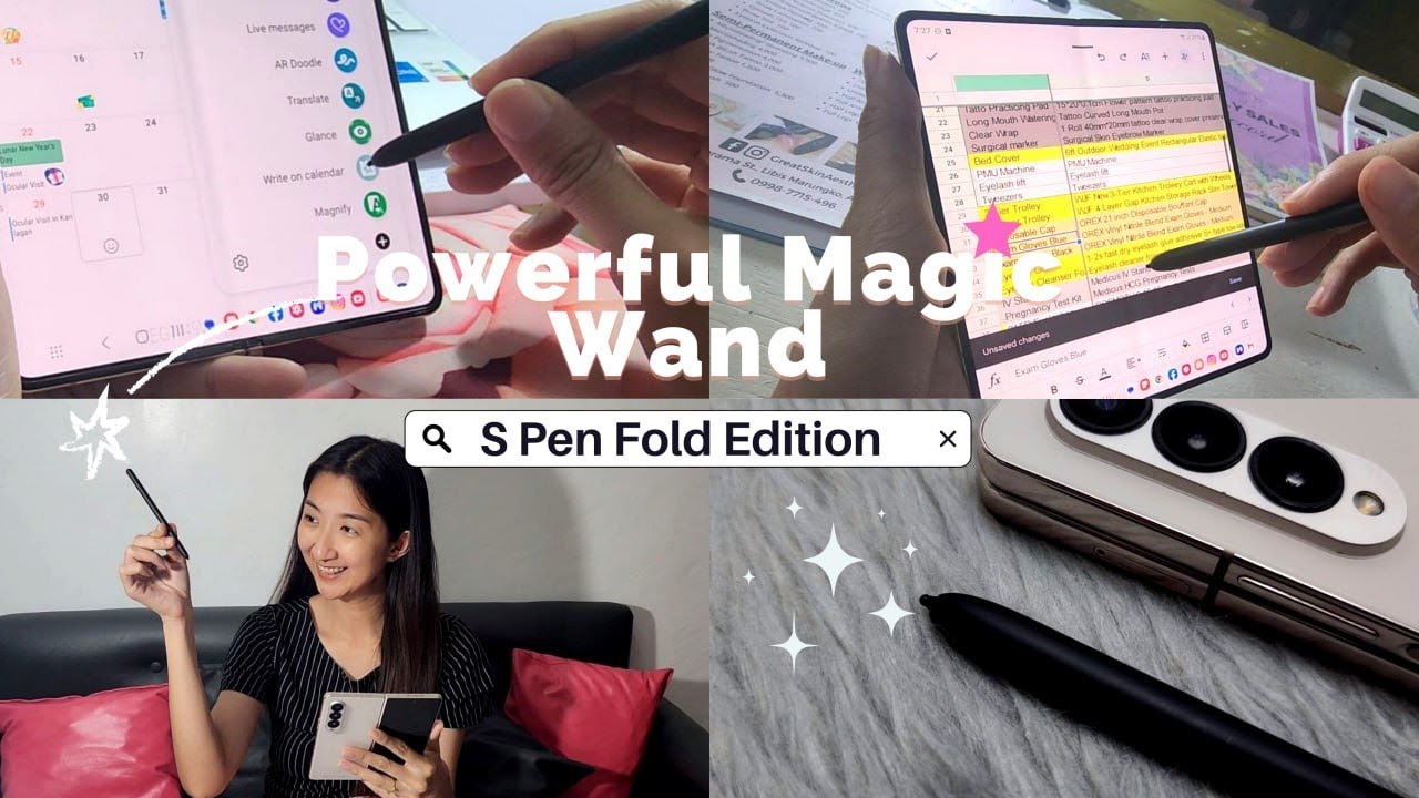 My Samsung Story: Powerful Magic Wand | S Pen Fold Edition - YouTube