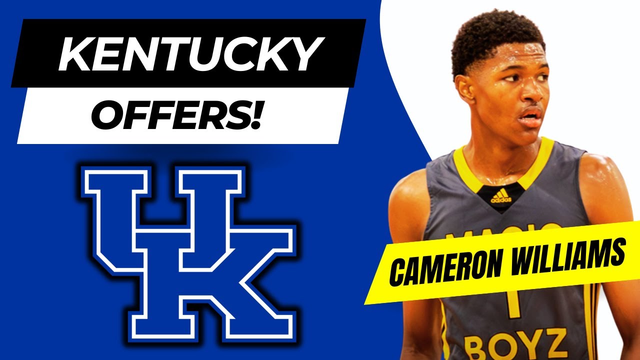 Kentucky Officially Offers Purdue Target Cameron Williams! - YouTube