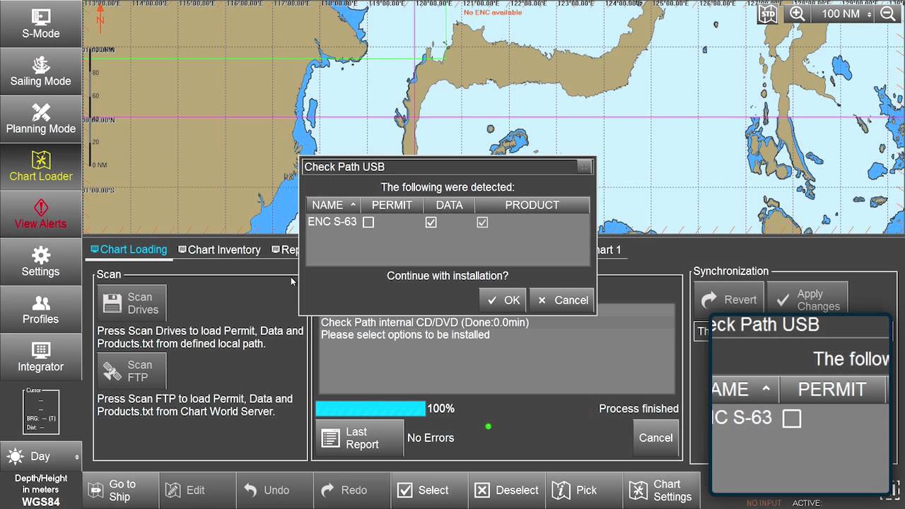 eGlobe G2 ECDIS - Installing AVCS Update Media - YouTube
