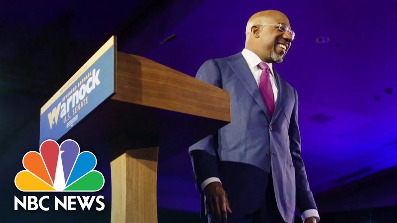 Warnock Beats Walker In Georgia Senate Runoff - YouTube