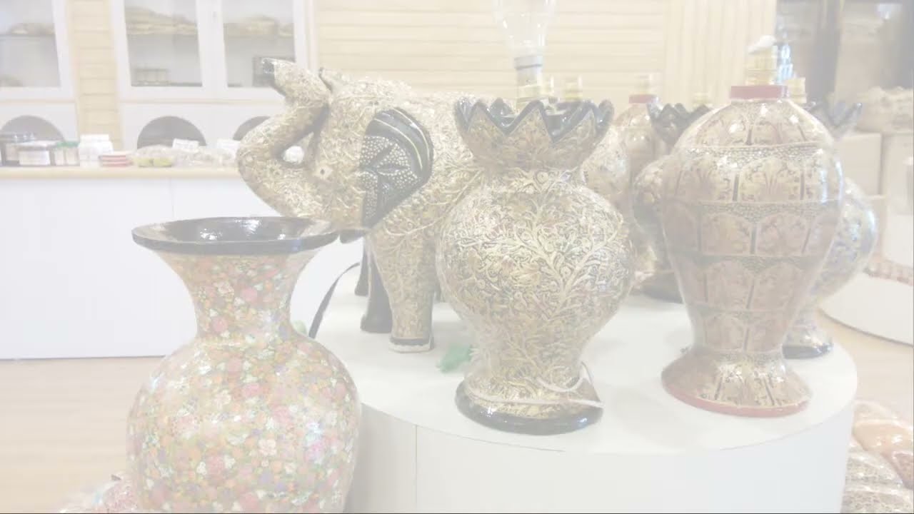 Handicrafts of Kashmir - YouTube