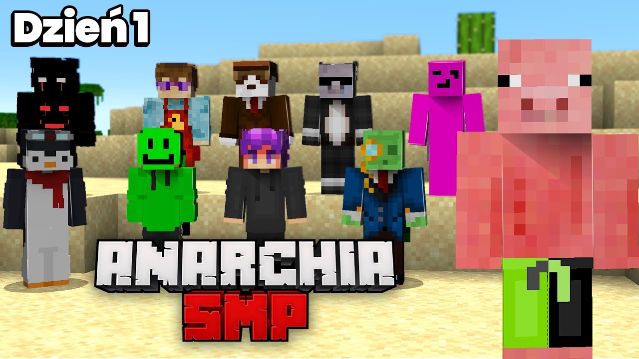 ANARCHIA SMP SEZON 3 - DZIEŃ 1 - YouTube
