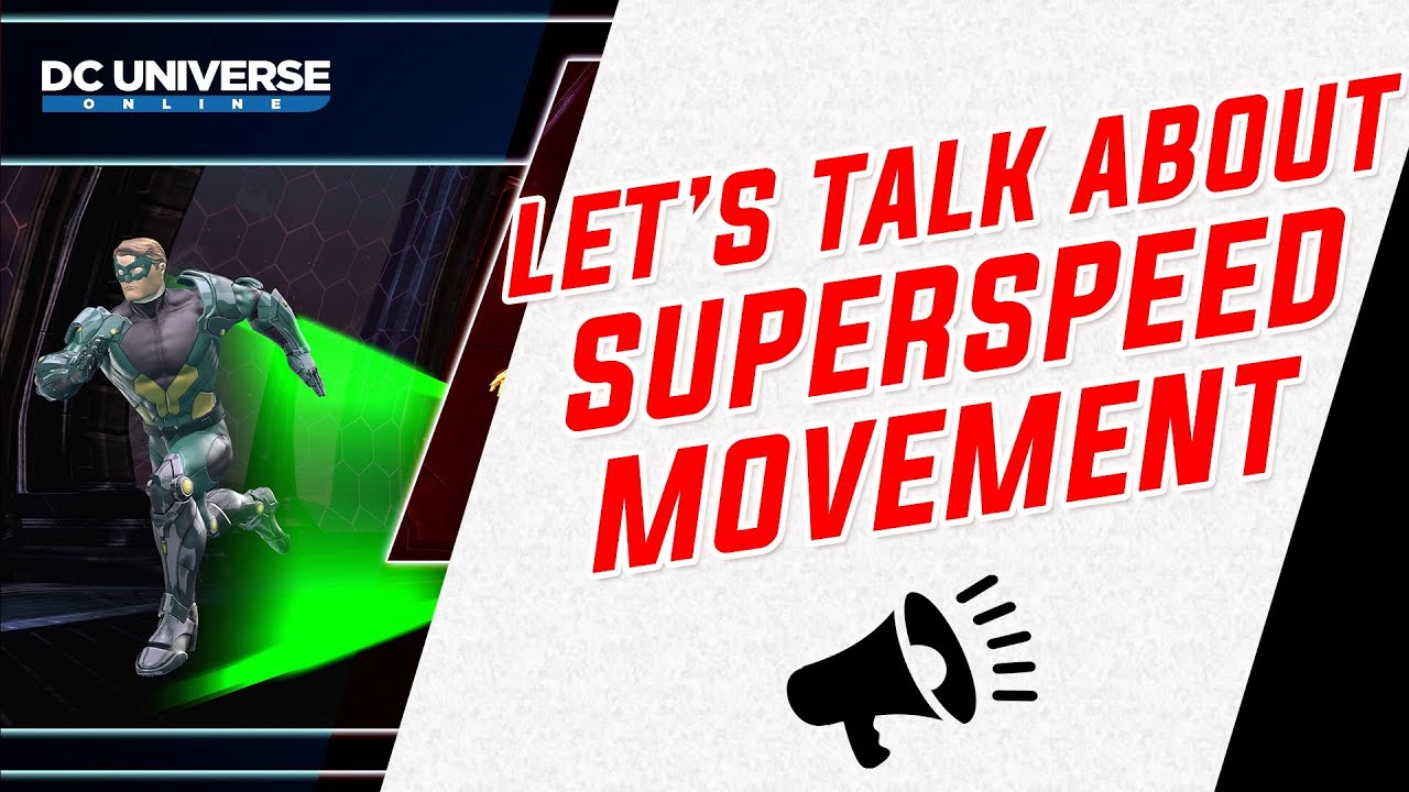 DCUO: Super Speed Movement - YouTube