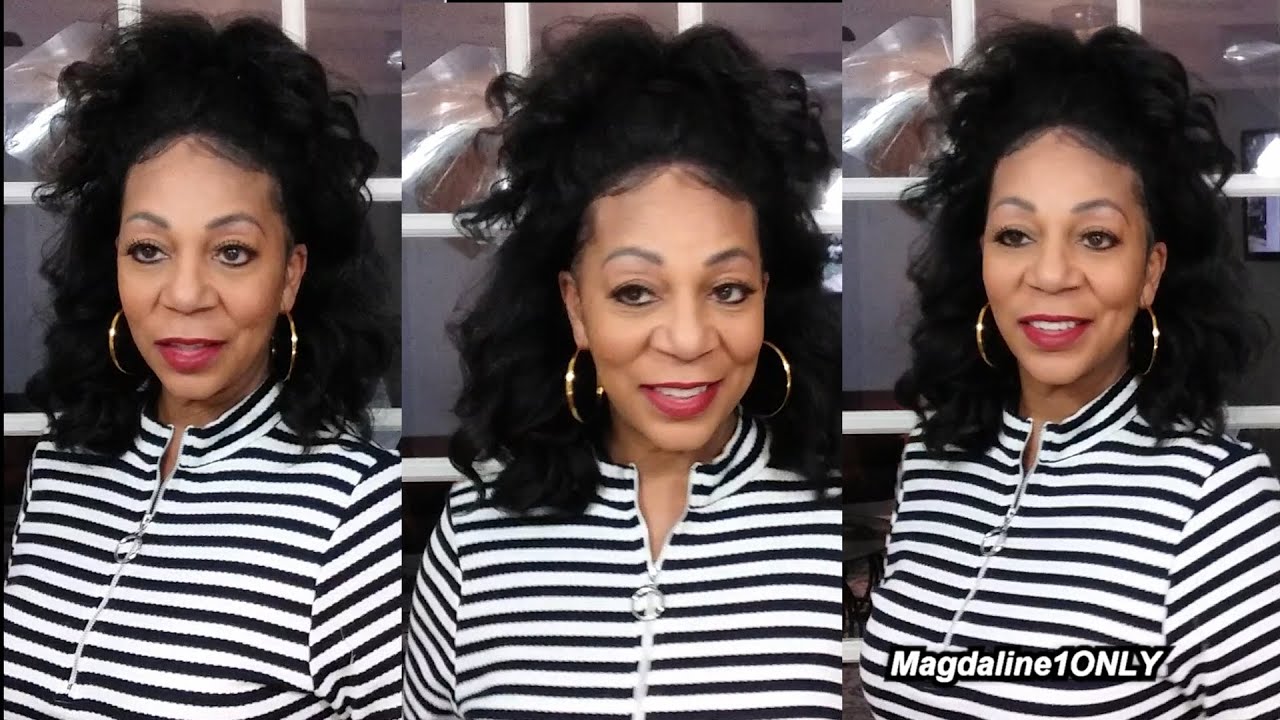 Janet Collection Natural Me Jode Wig - YouTube