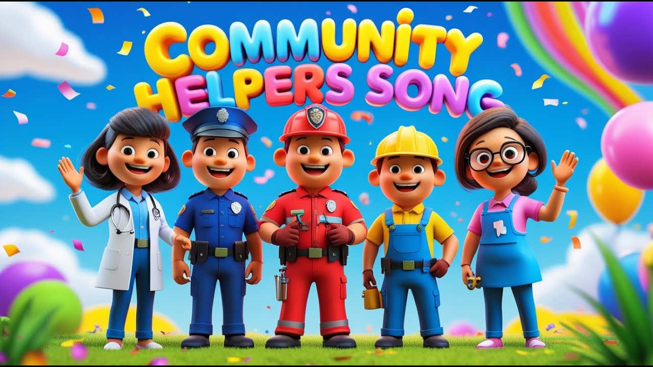 Community Helpers Song! 🎶 - YouTube