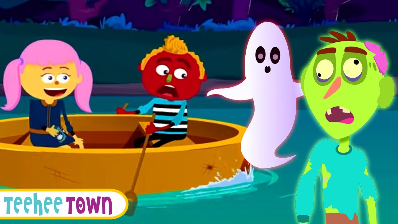 Down By The Bay With Zombie And Ghost + More spooky scary skeleton ...