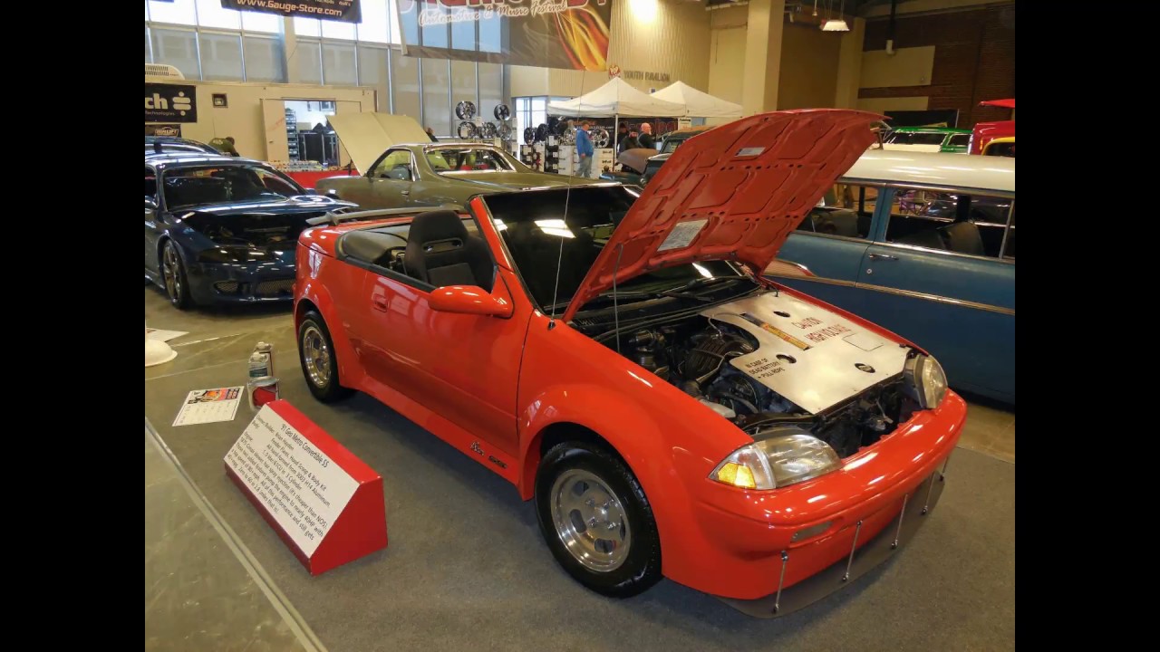 1991 Custom Geo Metro Convertible SS - YouTube